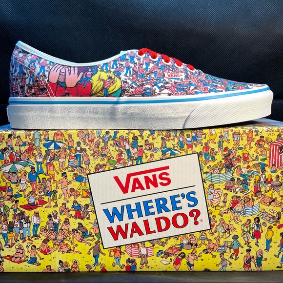 Vans | Shoes | Vans X Wheres Waldo Vans Limited Edition | Poshmark